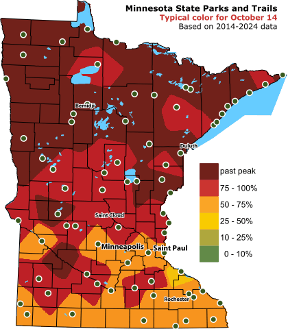 fall colors by state